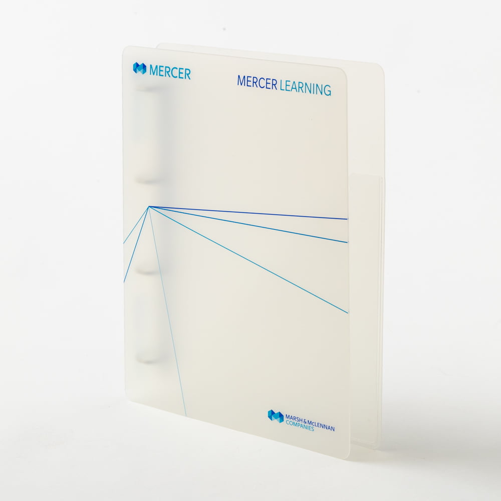 Personalised Ring Binder Folder | Clear Polypropylene Binder